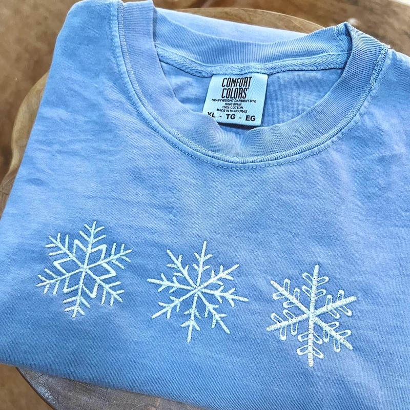 Snowflake Shirt - Etsy