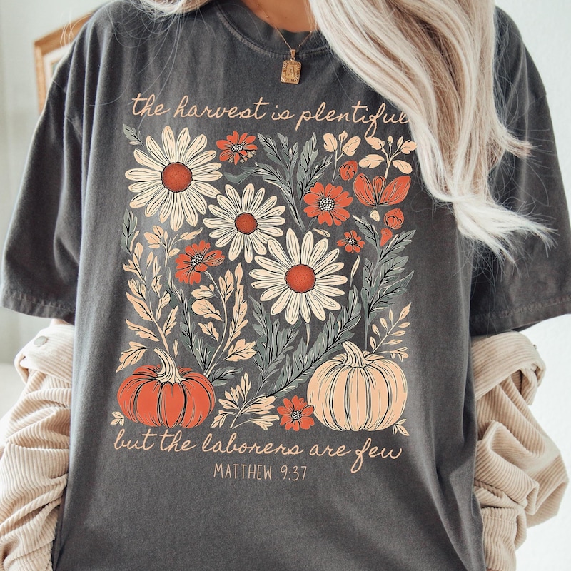 Fall Graphic Tee - Etsy