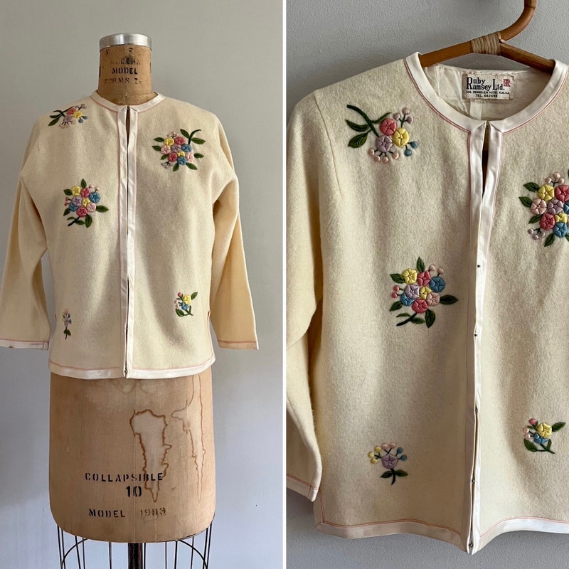 Embroidered Cardigans - Etsy