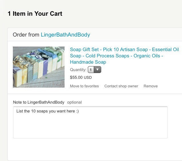 Soap Gift Set Pick 10 Essential Oil Soaps Cold Process | Etsy