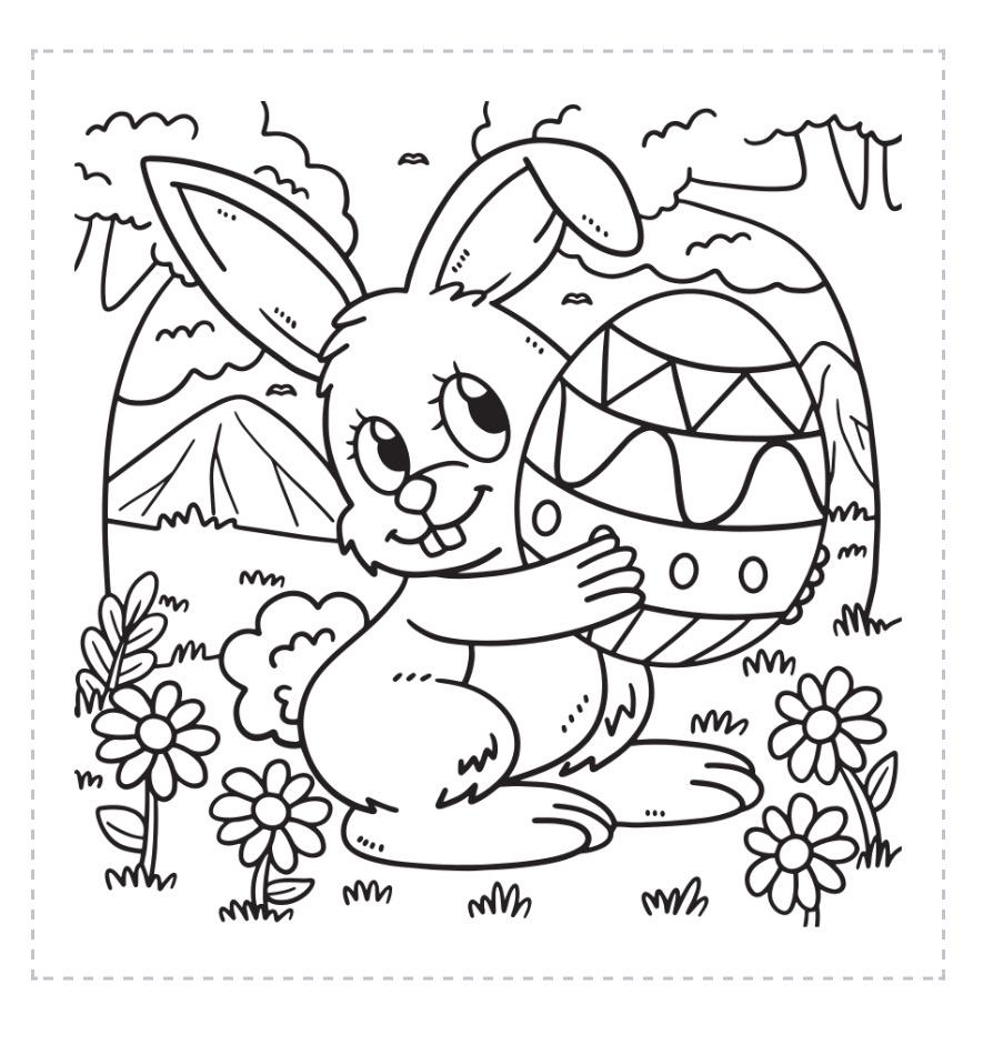 Easter Colouring Pages Pdf Print 11 Pages - Etsy
