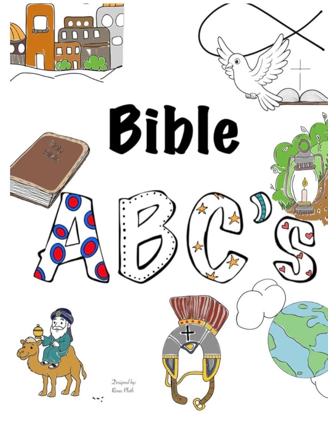 Bible Abcs: Illustrated Biblical Alphabet - Etsy