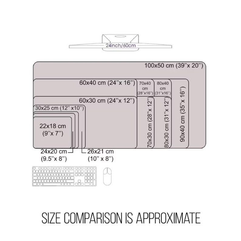 City Mousepad, Black Futuristic, Anti-slip, Smooth, Non-slip Base - Etsy