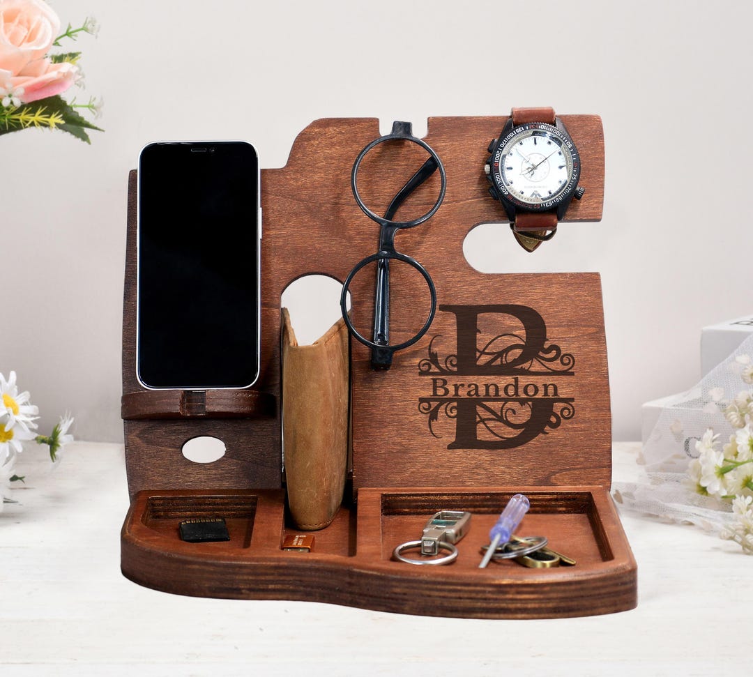 Gift for Men, Men Personalized, Desk Accessories, Accessories for Men ...