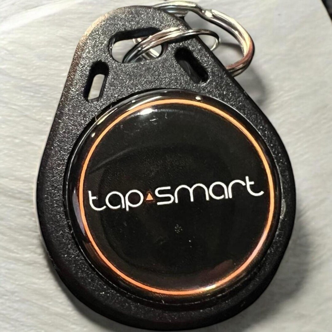 NFC Smart Keyring With Custom Logo, Works as Business Card, Compatible ...