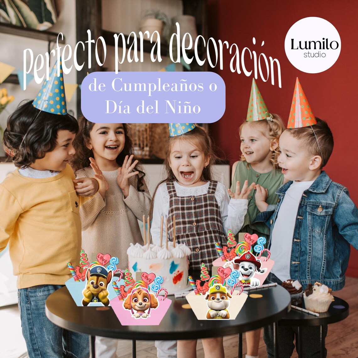 Children's Day Printable | Birthday Party Favor | DIY Treat Box | Candy ...