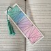 Handmade Hand-painted Watercolor Abstract Bookmark 2" X 6" - Etsy