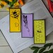 Handmade Colorful Pollinator Bookmark (busy Bee, Dragonflies, Heart Bee ...