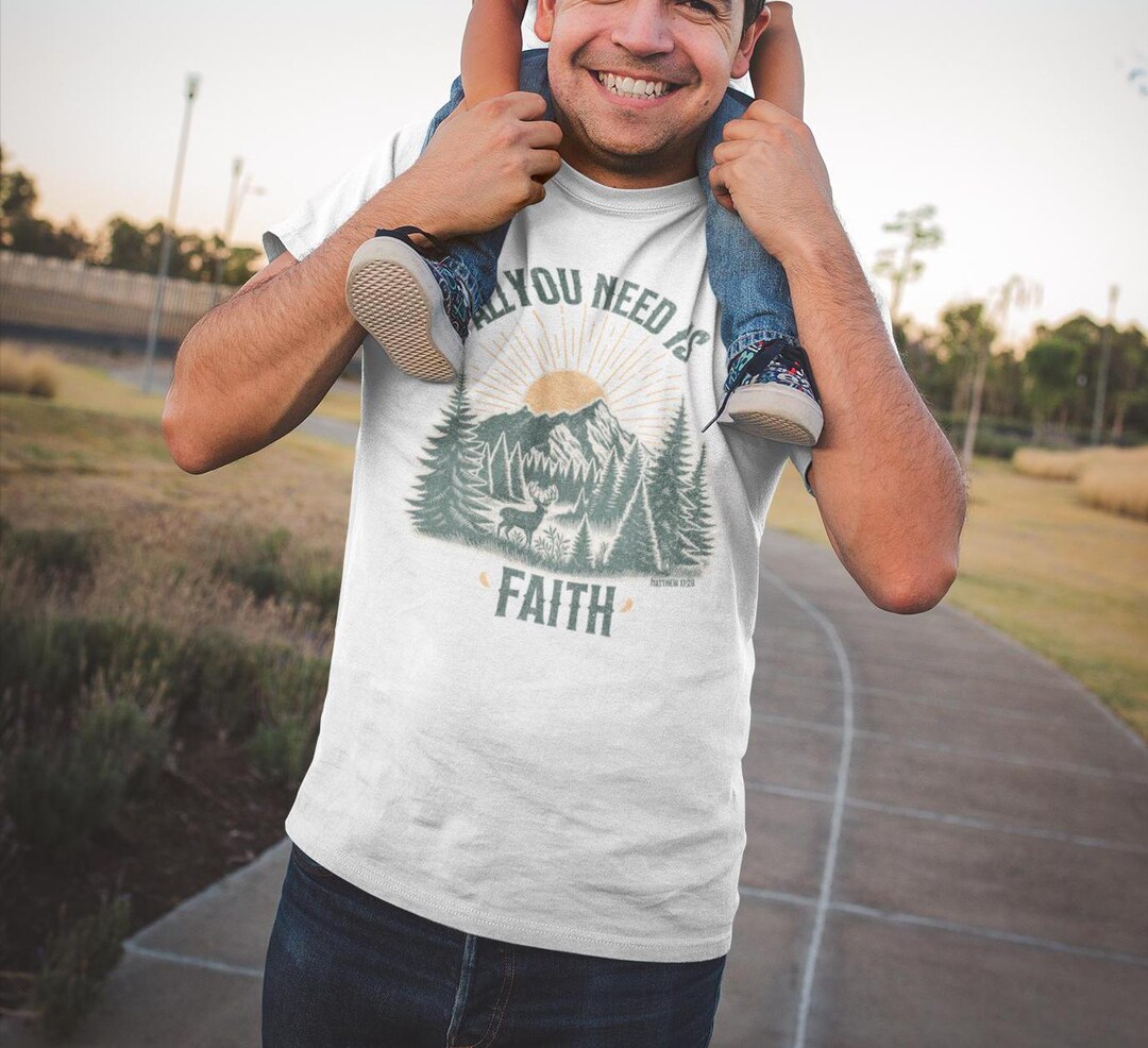 Faith Mustard Seed T-shirt, Christian Shirt Gift for Evangelists ...
