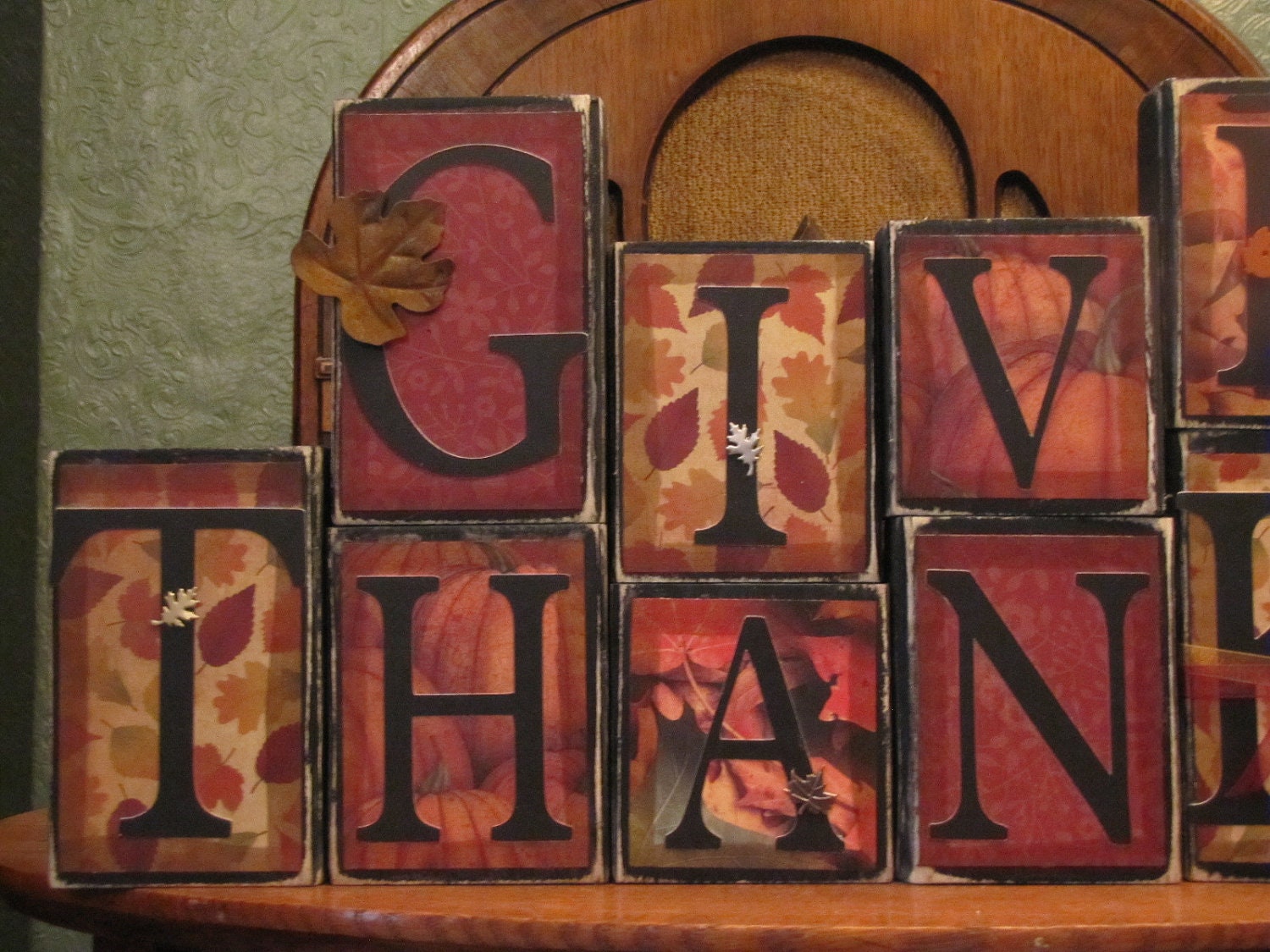 Give Thanks, Thanksgiving Decor, Thanksgiving Sign, Fall Decor, Fall ...