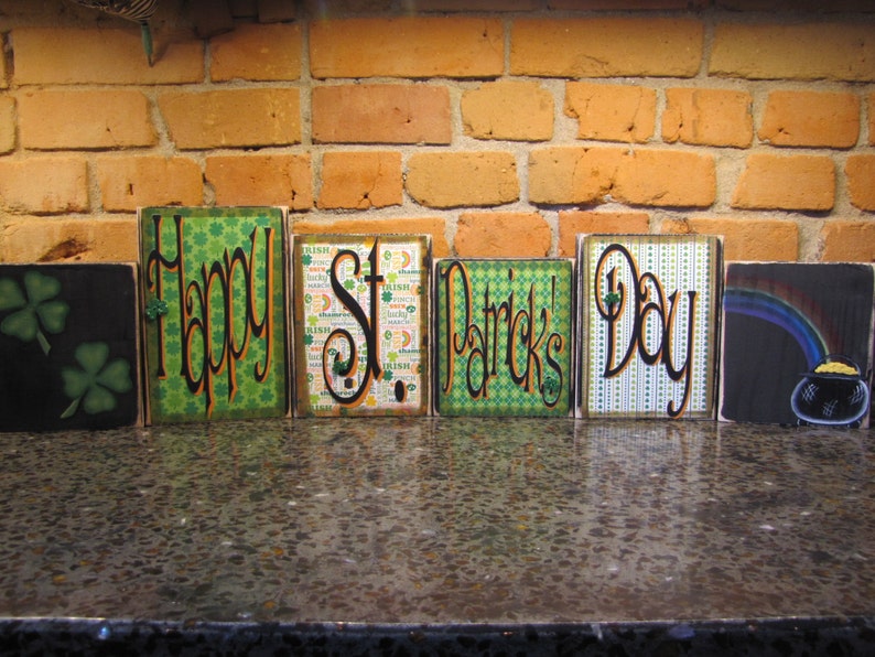 St. Patrick's Day Decor, St. Patrick's Day Sign, Happy St. Patrick's ...