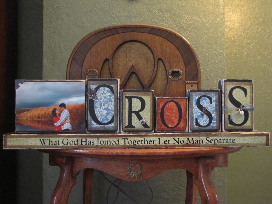 Customized Last Name Sign With Picture Family Sign Family - Etsy