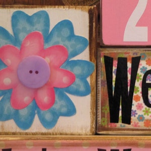 Pregnancy Countdown Blocks Pregnancy Countdown Blocks for - Etsy