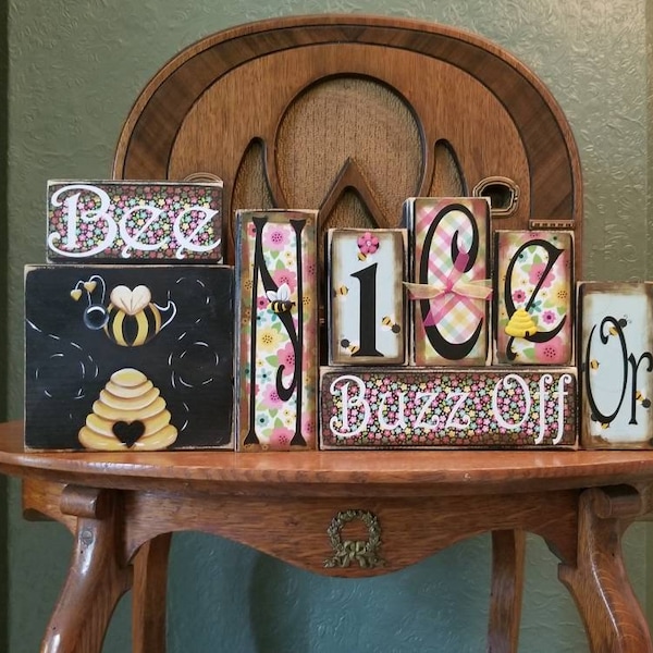 Summer Block Sign - Etsy