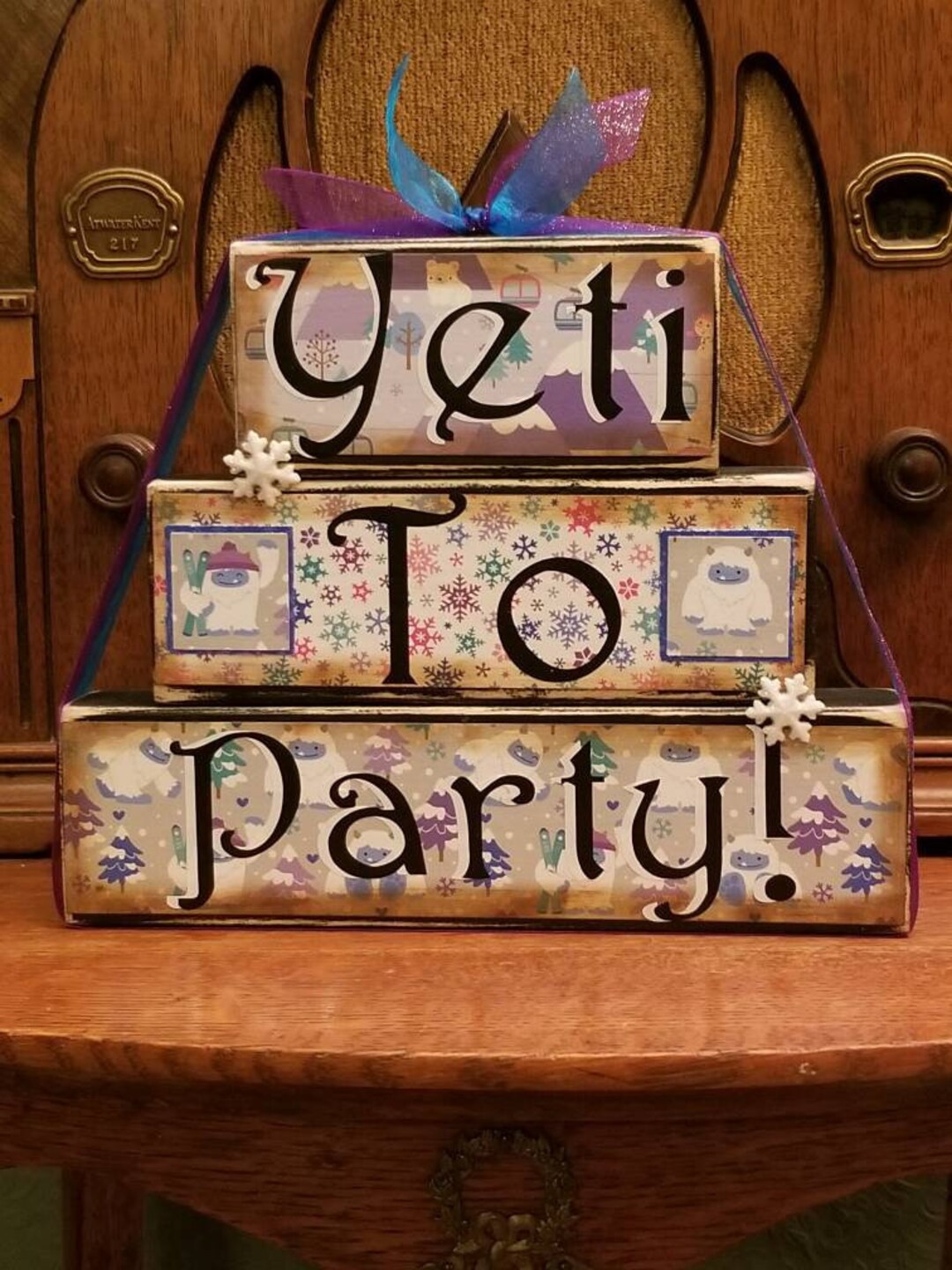 Winter Decor, Winter Sign, Skiing Sign, Yeti Sign, Winter Decoration ...