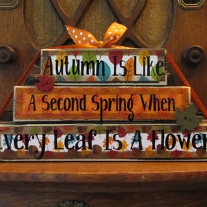 Fall Decor, Thanksgiving Decor, Fall Sign, Fall Decoration - Autumn is ...
