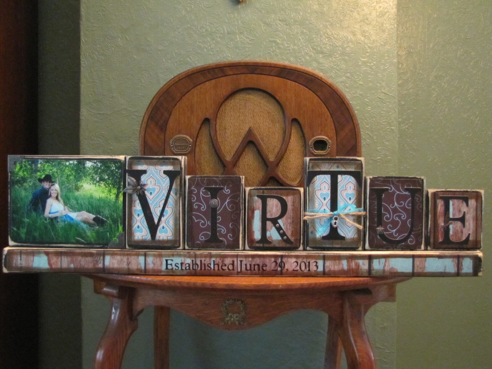 Family Name Blocks | Etsy