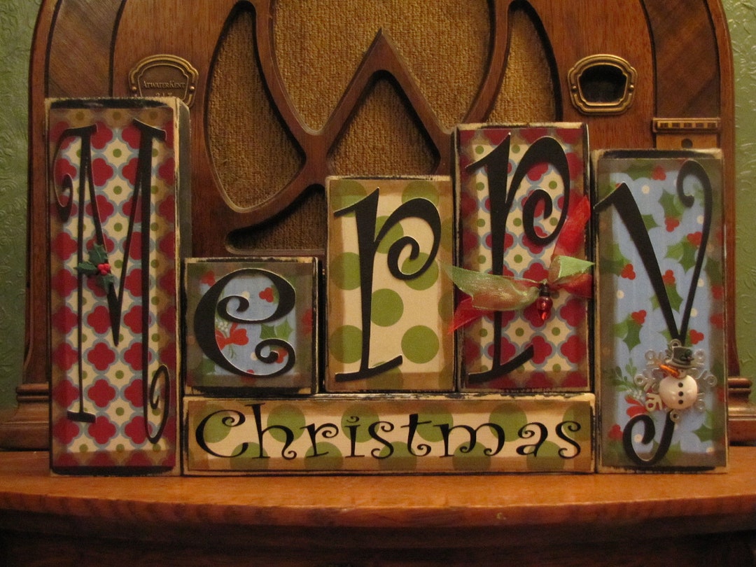 Christmas Decor, Christmas Decoration, Christmas Sign, Winter Decor ...