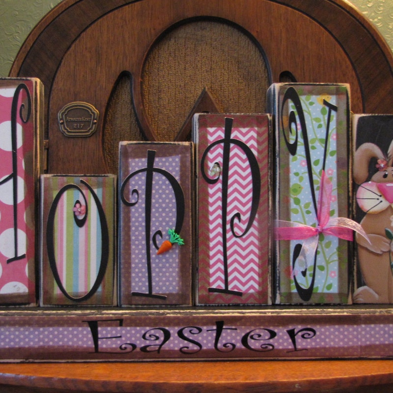 Easter Blocks - Etsy