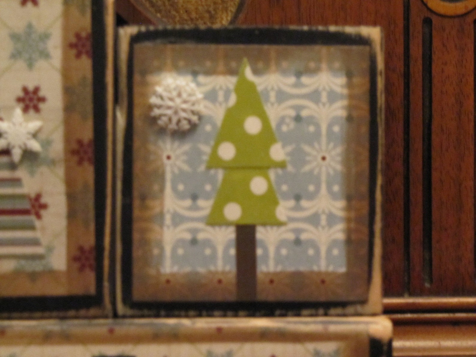 O Christmas Tree Winter Sign Word Blocks - Etsy