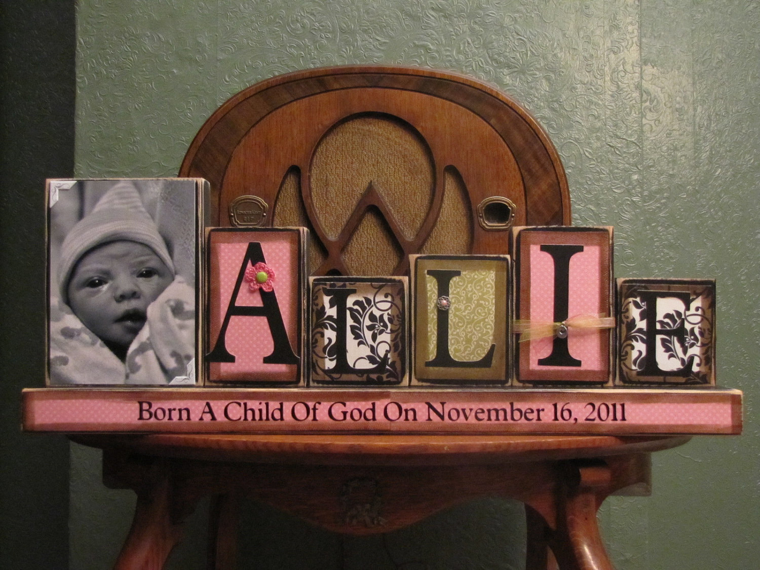 Personalized Baby Gift Baby Girl Name Sign Customized Name | Etsy