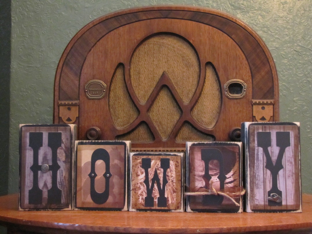 Howdy Cowboy Sign, Western Decor, Cowboy Decor, Cowboy Nursery, Western ...