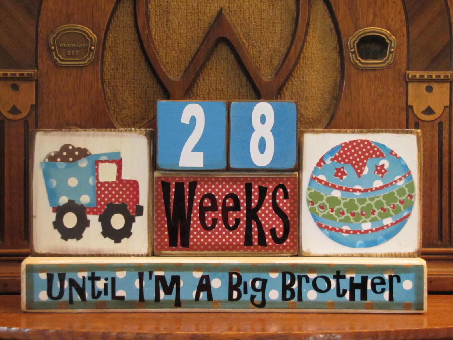 Pregnancy Countdown Blocks Pregnancy Countdown Blocks for | Etsy