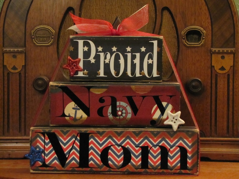 Proud Navy Mom, Proud Military Mom, Military Mom Sign, Mom Gift ...