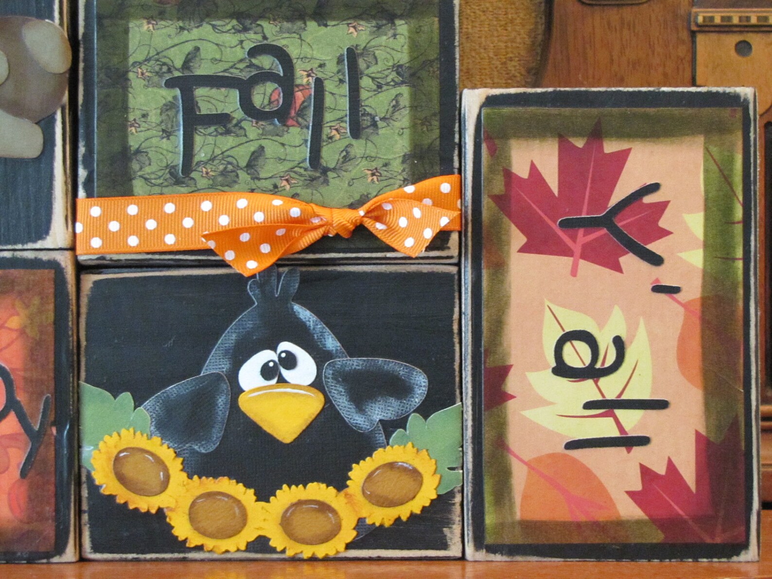 Fall Decor Fall Decoration Fall Sign Fall Wood Blocks Fall - Etsy