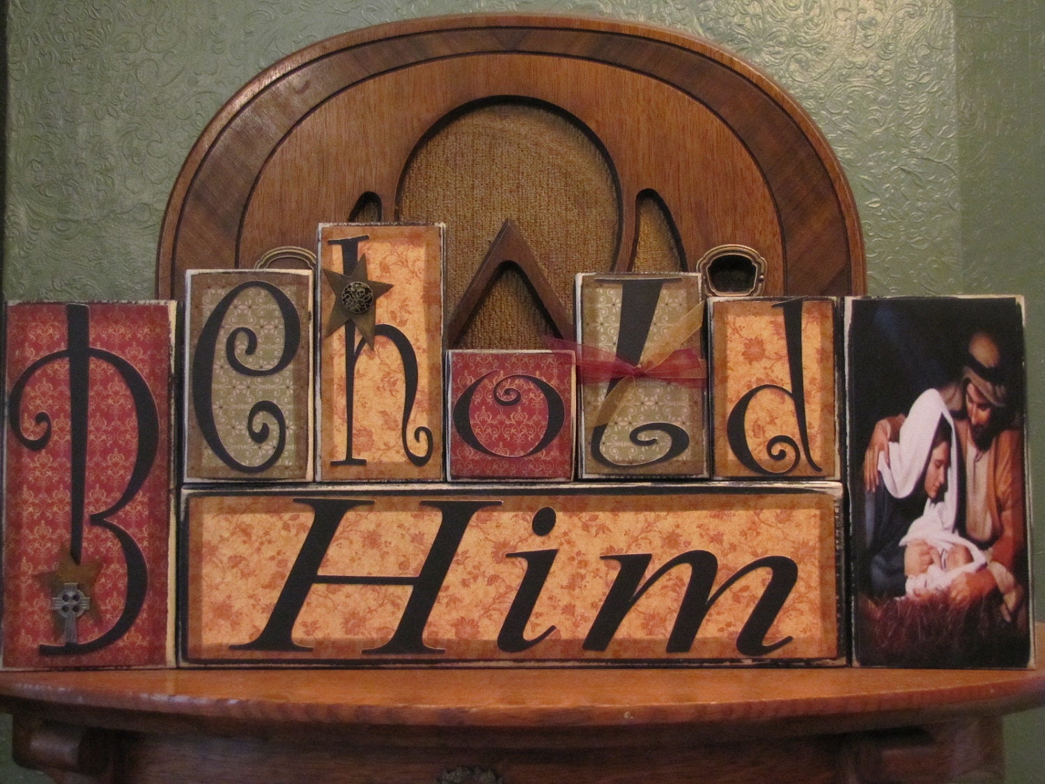 Christmas Decor, Religious Christmas Sign, Religious Christmas Decor ...