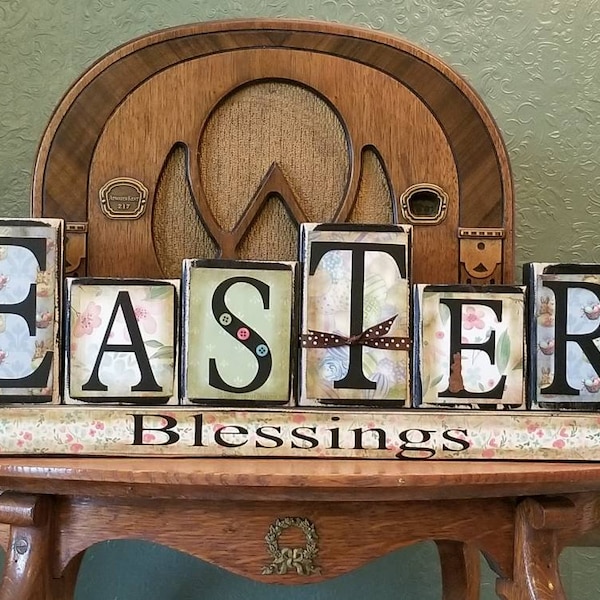 Easter Blocks - Etsy