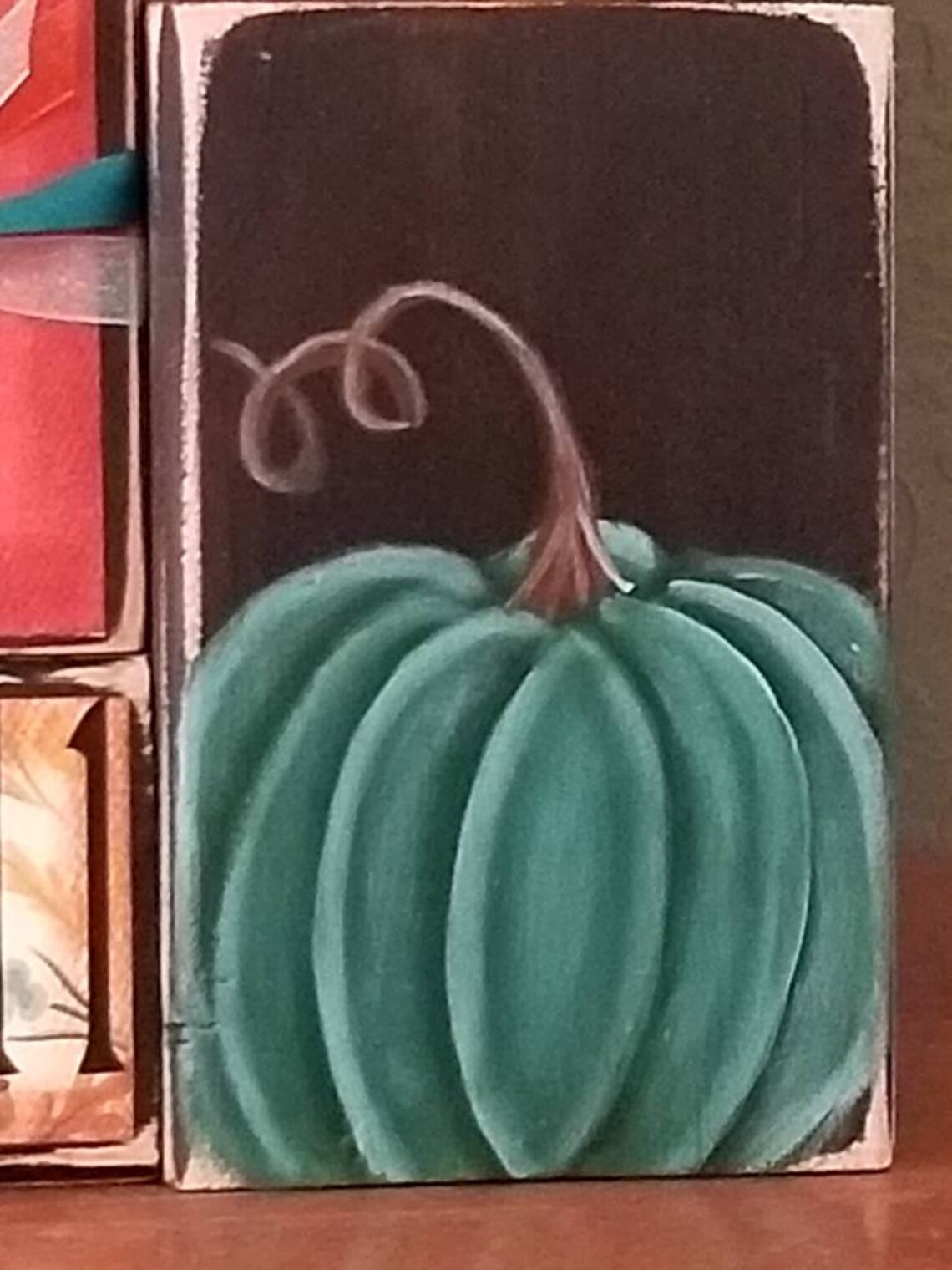 Fall Sign, Fall Decor, Fall Decoration, Pumpkin Sign, Fall Blocks ...