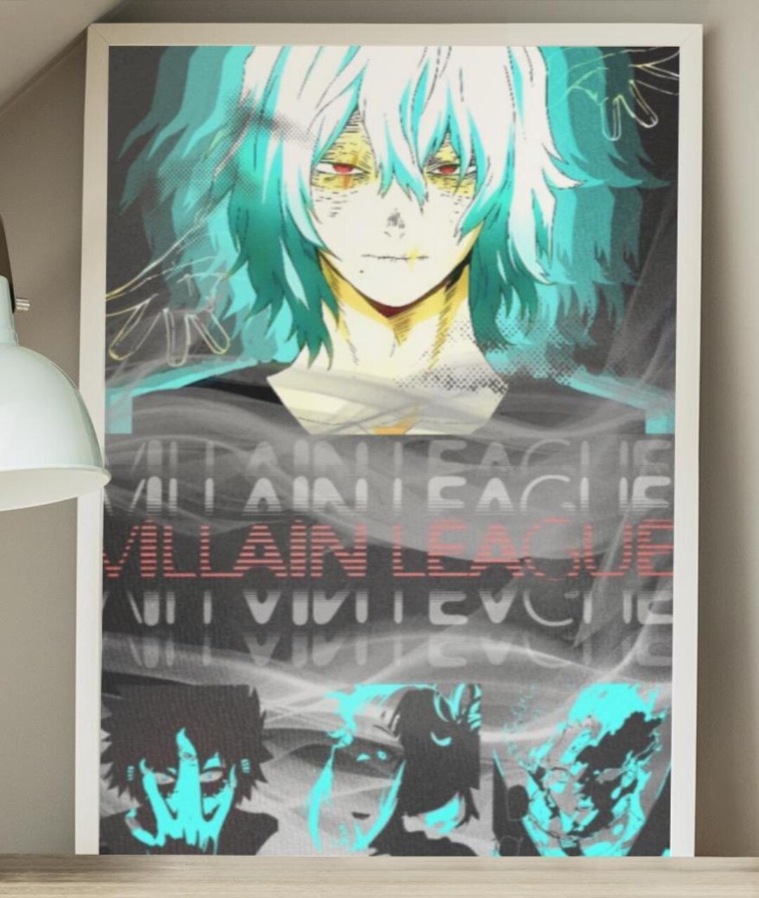 My Hero Academia Poster - Shigaraki Tomura - League of Villains ...