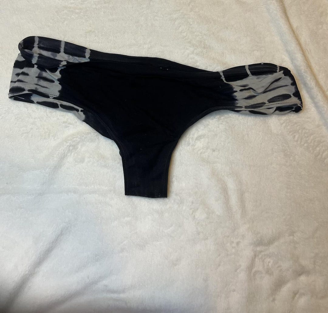Secondhand Black Panties Thrifted Panties Women Sexy Panties Etsy
