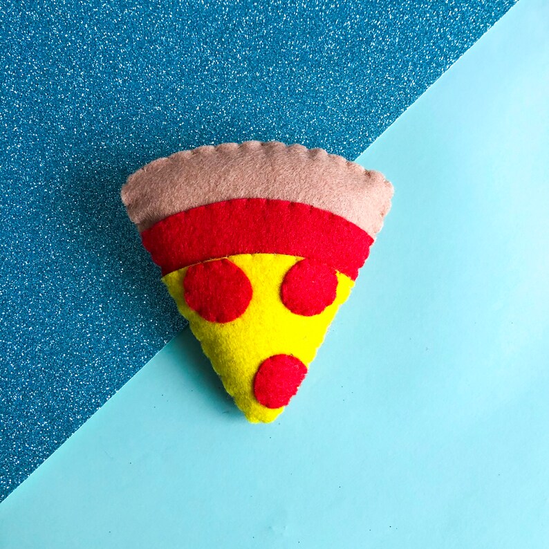 Pizza Fries Cat Toy Handmade Felt Cat Toy Organic Catnip - Etsy