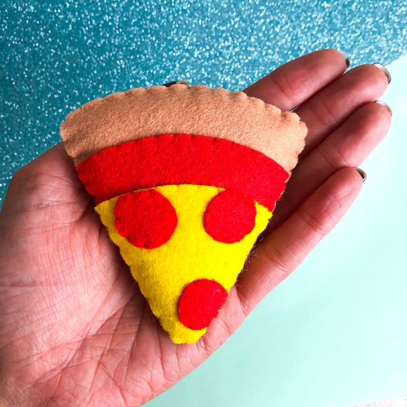 Pizza Fries Cat Toy Handmade Felt Cat Toy Organic Catnip - Etsy