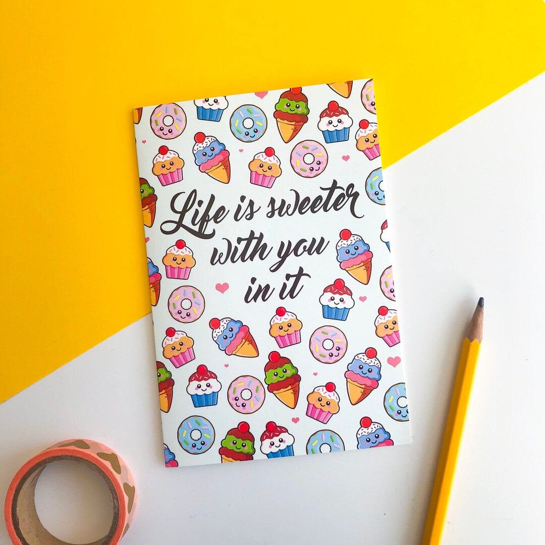 Life is Sweeter With You Card, Love Greeting Card, Friendship Card ...