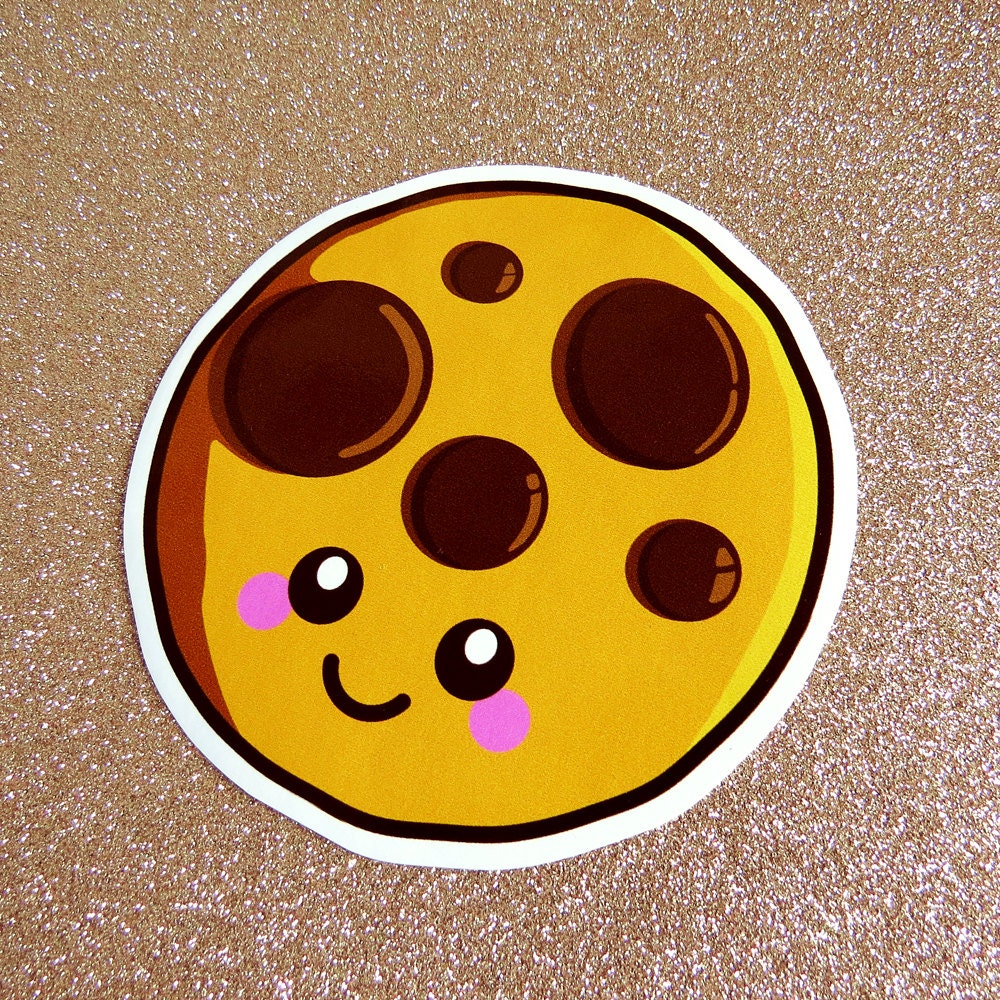 Happy Cookie Sticker food vinyl sticker cute cookies decal - Etsy 日本