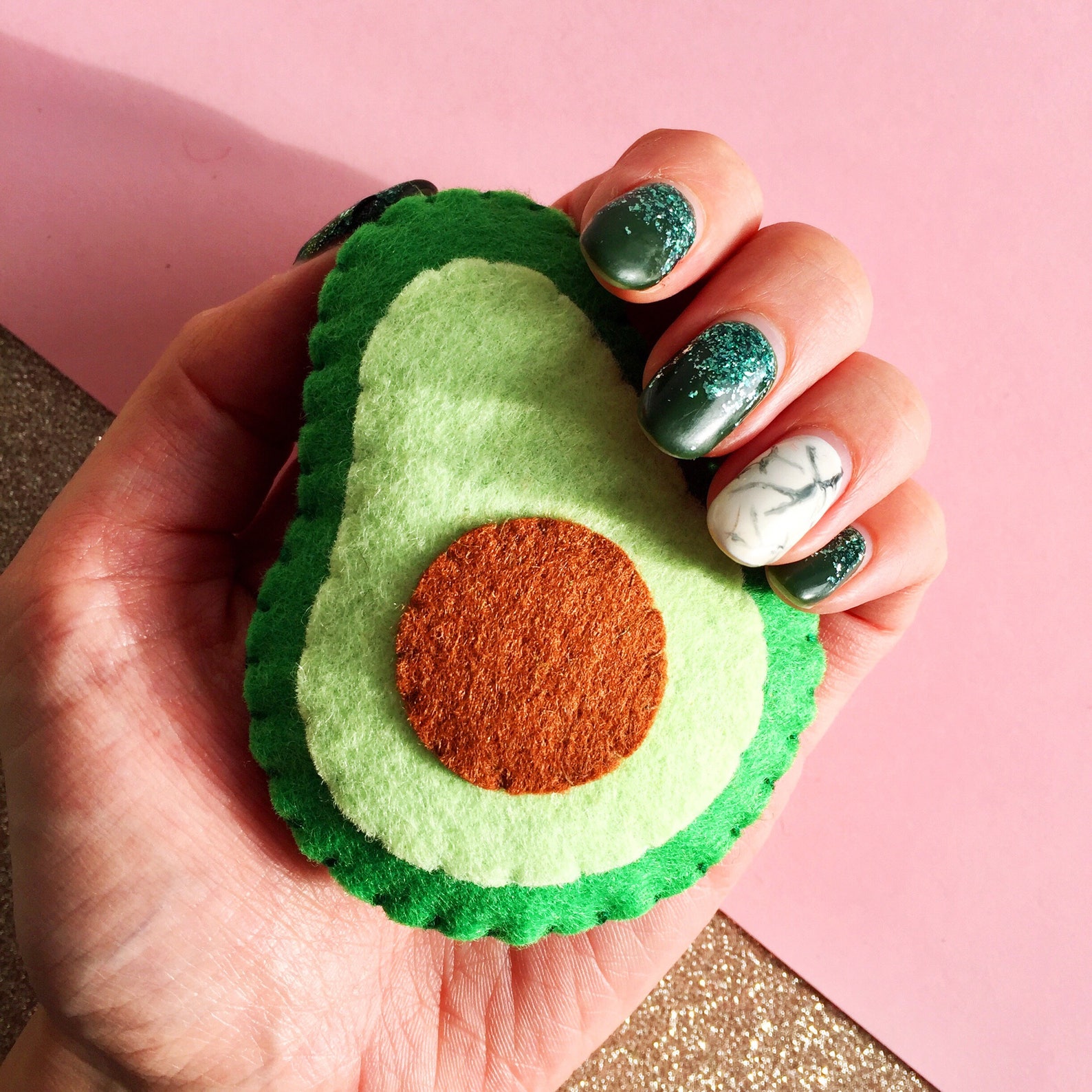 Avocado Felt Cat Toy handmade cat toy organic catnip vegan | Etsy