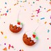 Christmas Pudding Decoration Cute Felt Xmas Pud Fun Festive - Etsy