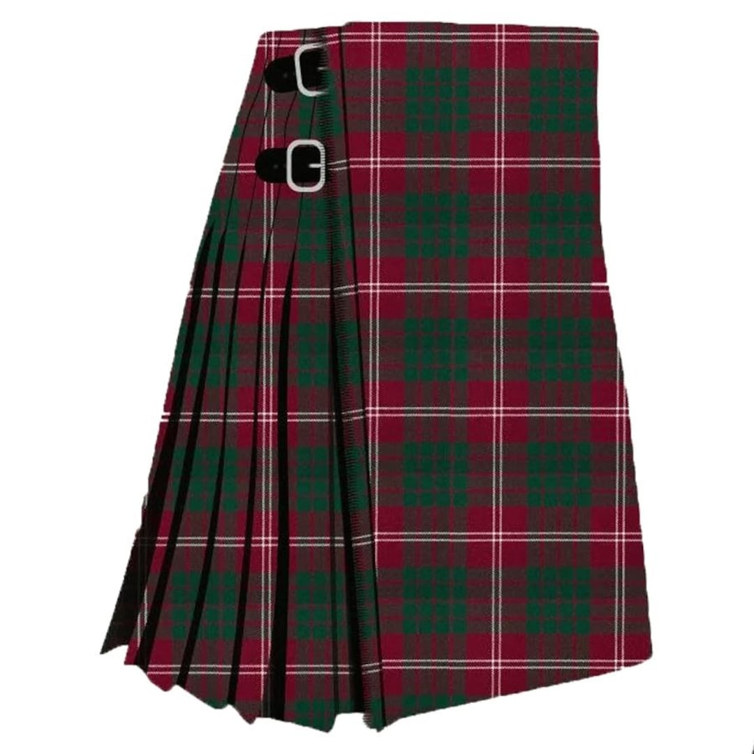 Clan Crawford Tartan Kilt-handmade Scottish Tartan Kilts - Etsy