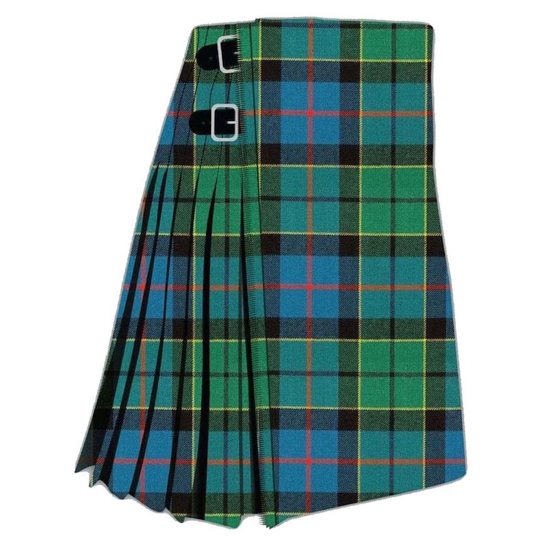 Handmade Scottish Forsyth Clan Tartan Kilt - Ancient 8 Yard - Etsy ...