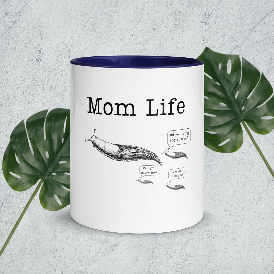 Mom Life Slug Mug – Funny & Cute Coffee Cup for Moms, Perfect Gift for ...