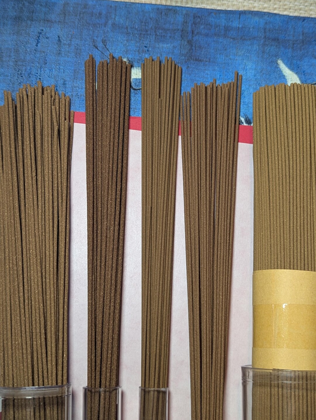 Pack of Different Green Kyara Incense Sticks for Comparison. All ...