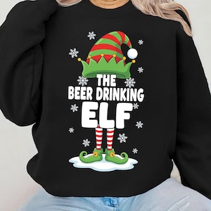 elves drinking beer