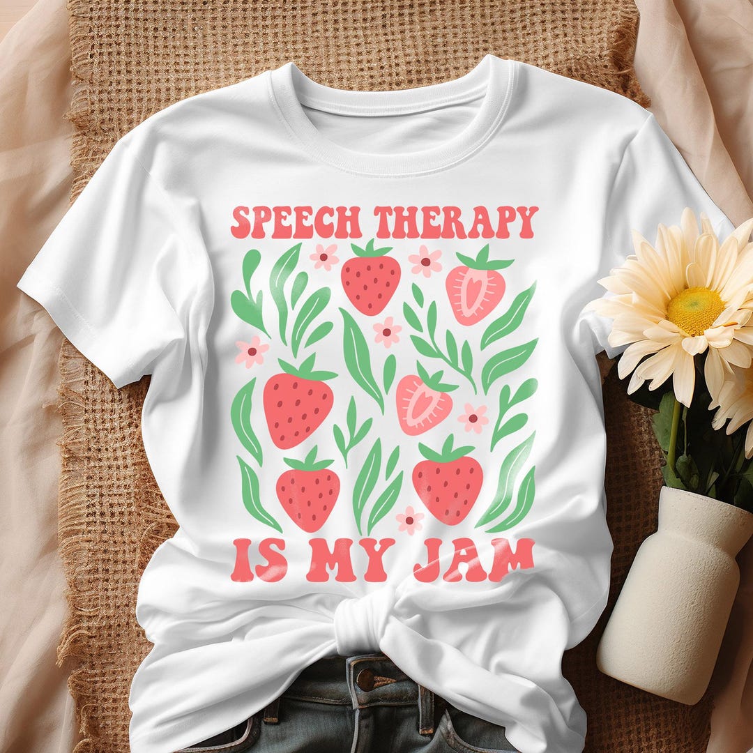 Speech Therapy is My Jam Svg, Speech Therapy Shirt Design, Speech ...
