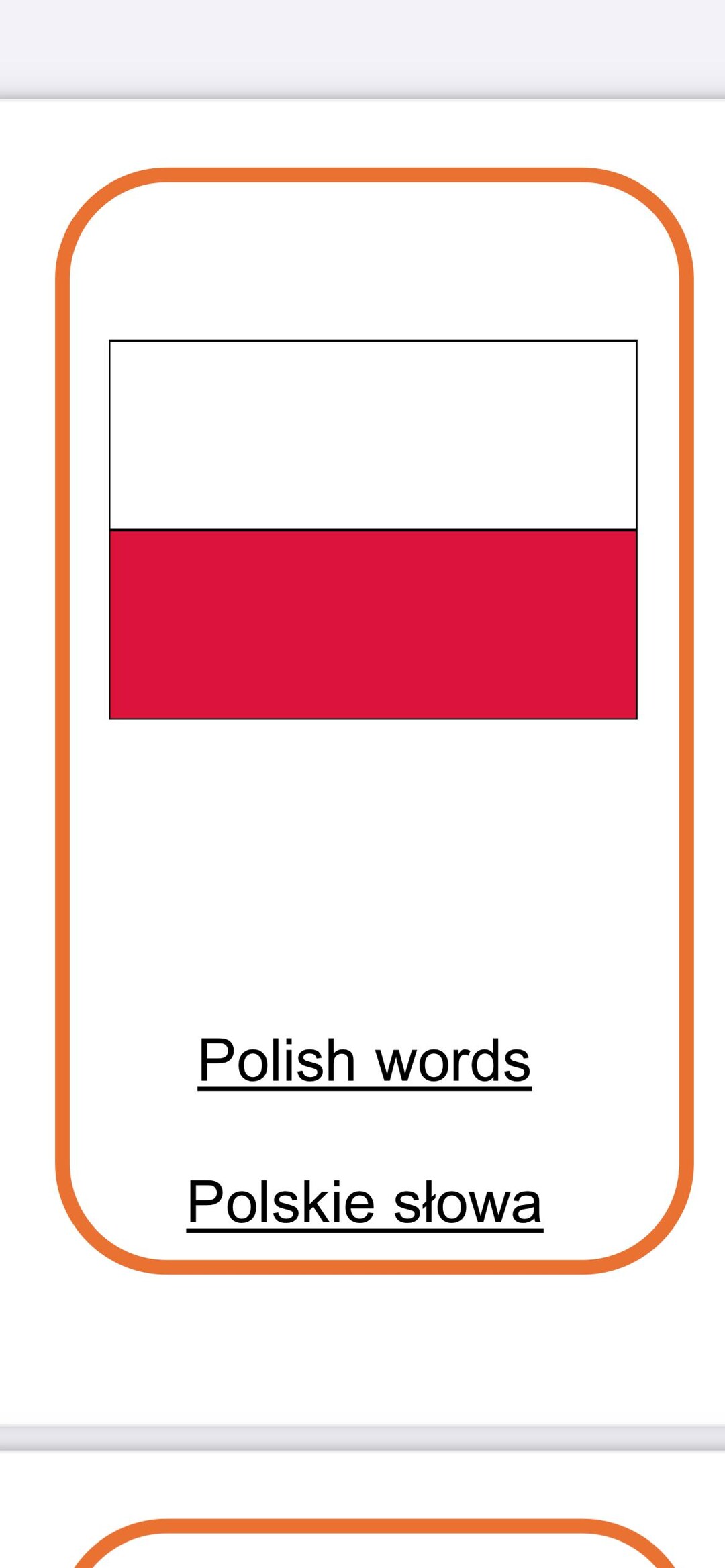Bilingual Digital Preschool Cards Polish/english / EAL Resources - Etsy