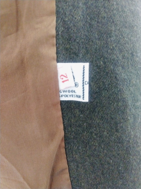 Charles Klein wool WOODSY blazer jacket - band collar… - Gem