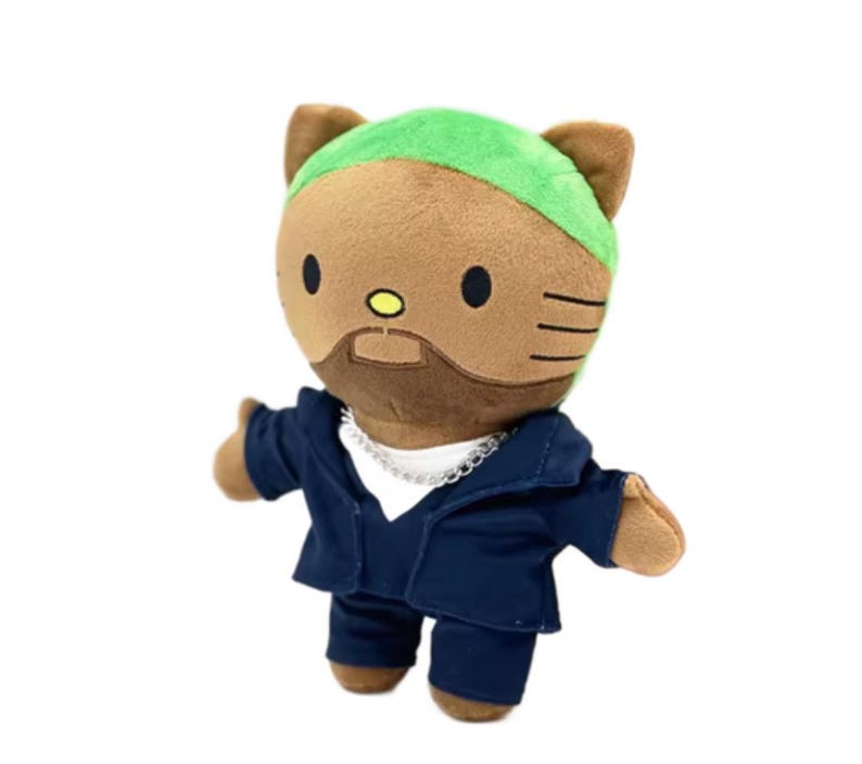 Celebrity Hello Kitty Plush Frank Ocean Doll Plush Birthday Gift A-list ...