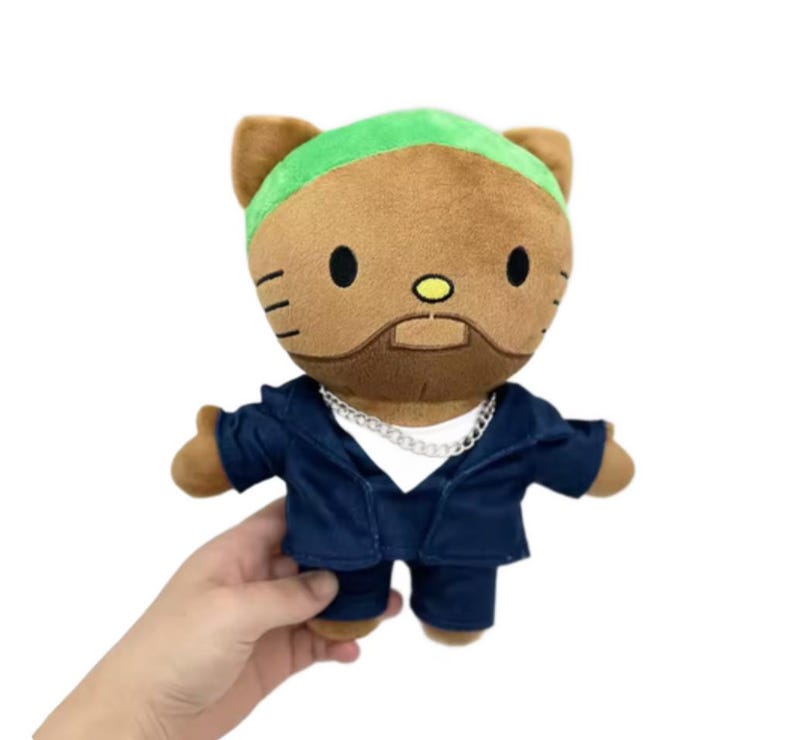 Celebrity Hello Kitty Plush Frank Ocean Doll Plush Birthday Gift A-list ...